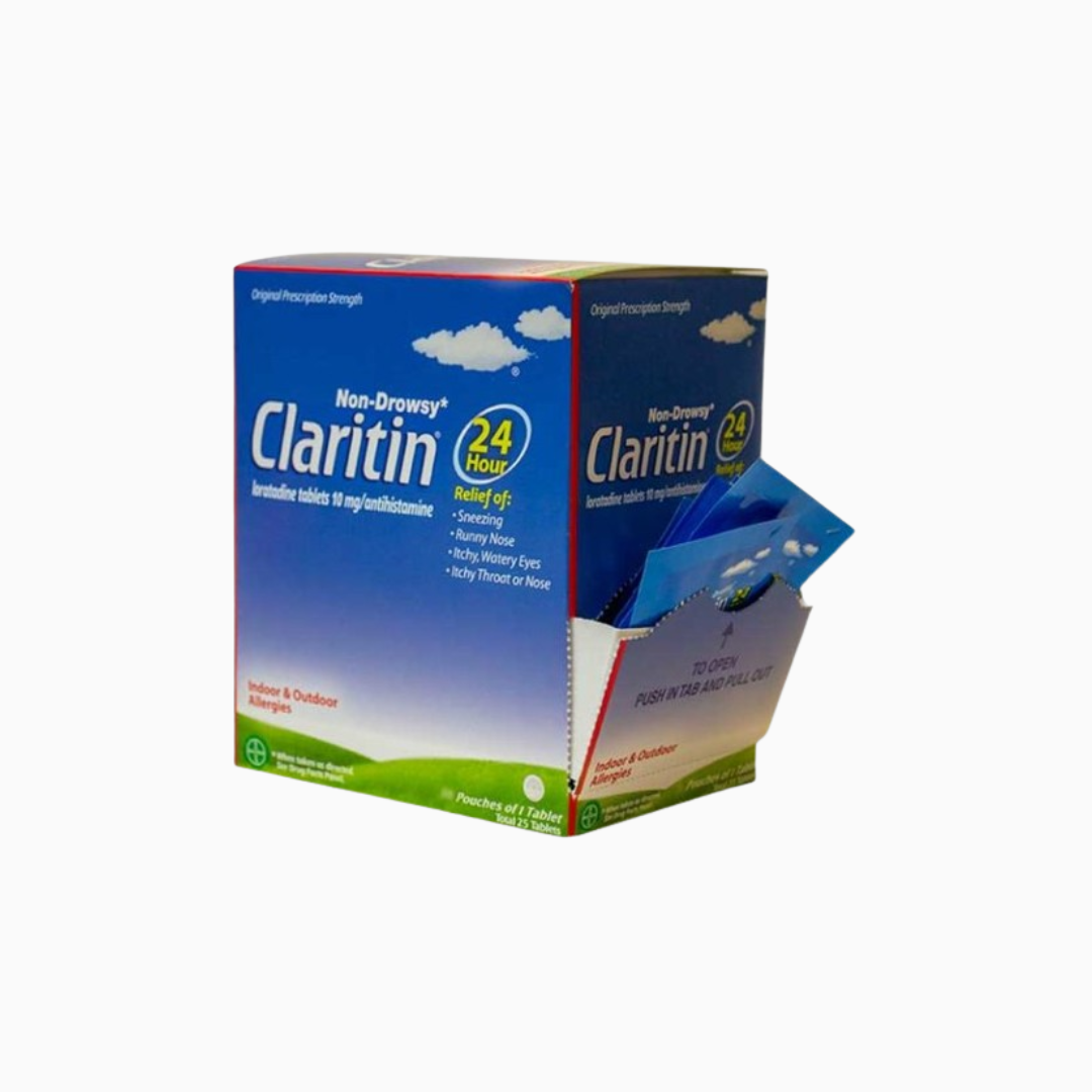 Claritin – 25 CT | Non-Drowsy 24-Hour Allergy Relief Tablets
